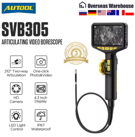 AUTOOL SVB305 720 HD endoscopio – INNOVAUTO CENTER